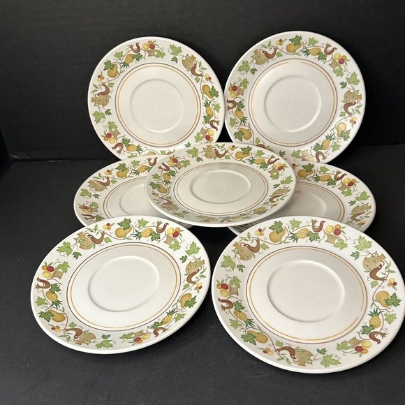 Noritake | Dining | Noritake Progression Homecoming902 Saucer Set Of 7 ...